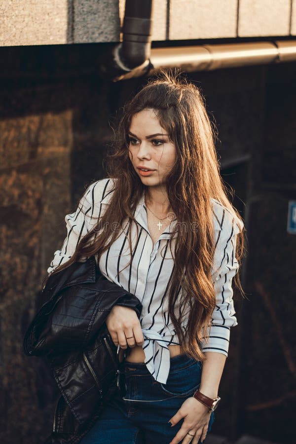 Foreigner in the city stock photo. Image of cheerful - 83723458