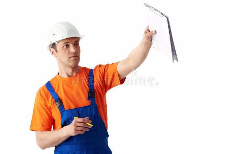 Foreman stock image. Image of electrician, manual, buildings - 33333051
