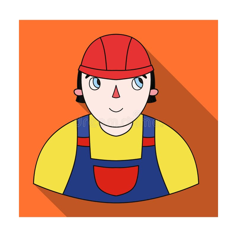 Foreman Icon In Cartoon Style Isolated On White Background. Architect Symbol Stock Vector ...
