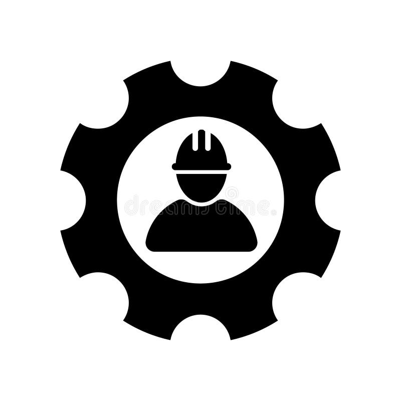 Foreman Icon Vector. Builder Illustration Sign. Engineer Symbol. Worker ...