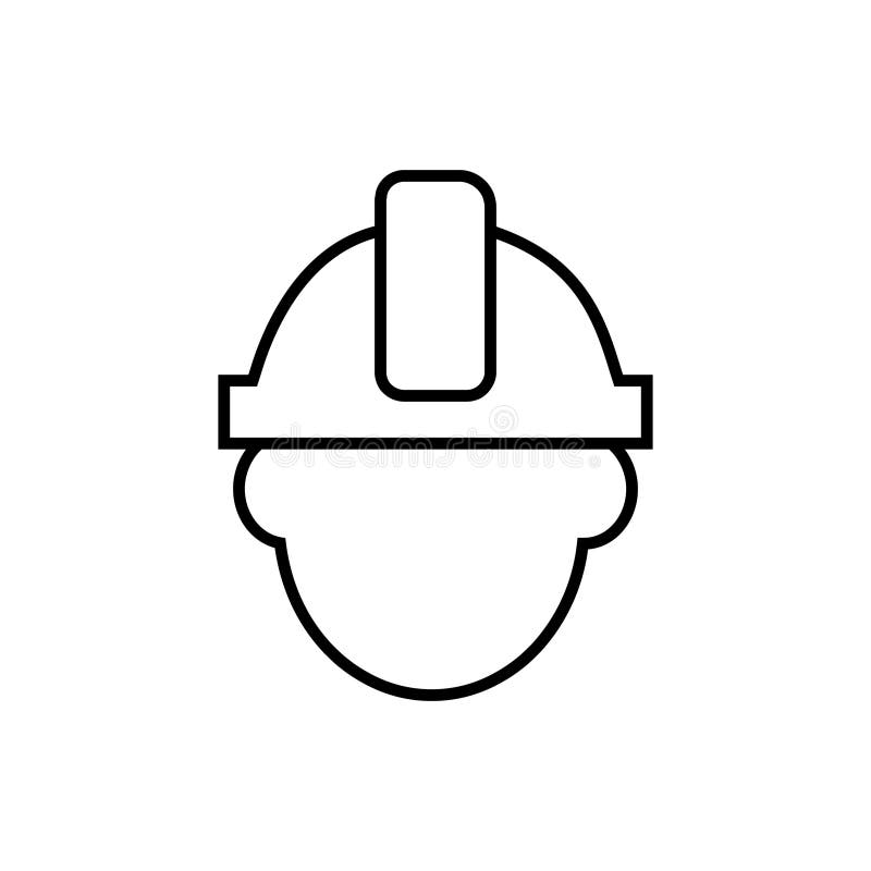 Foreman Icon Vector. Builder Illustration Sign. Engineer Symbol. Worker ...