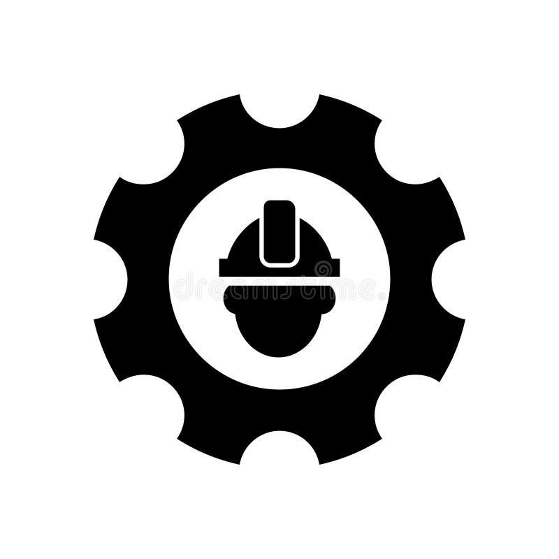 Foreman Icon Vector. Builder Illustration Sign. Engineer Symbol. Worker ...