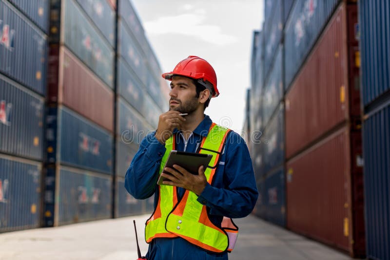 562 Women Working Container Cargo Stock Photos - Free & Royalty-Free ...