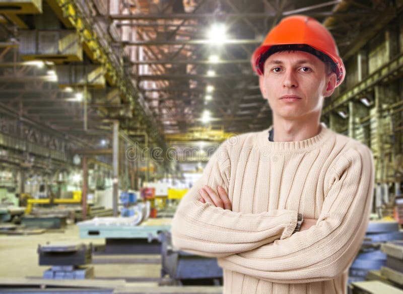Foreman in the workshop stock photo. Image of mechanic - 35884206