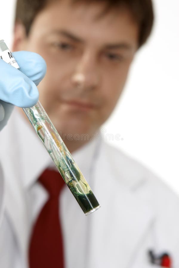 Forensic Blood Testing (final Stage) Stock Photo - Image of green ...
