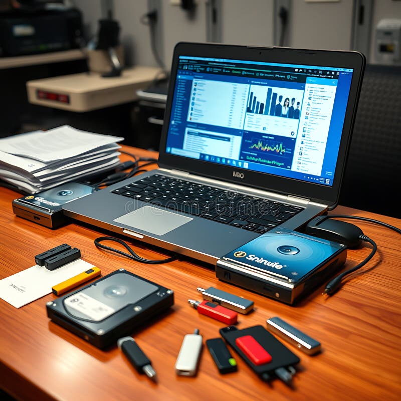 A Forensic Digital Evidence Recovery Kit with a Laptop Hard Drives and ...