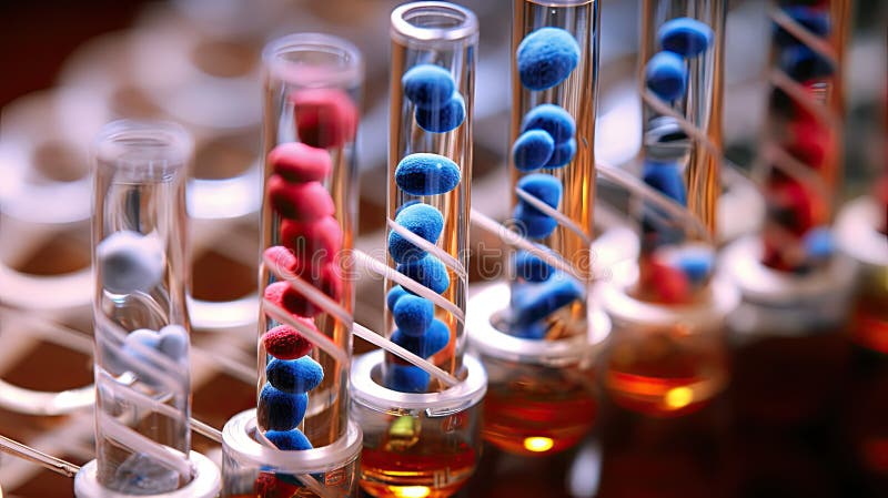 Forensic dna sample stock illustration. Illustration of identification ...