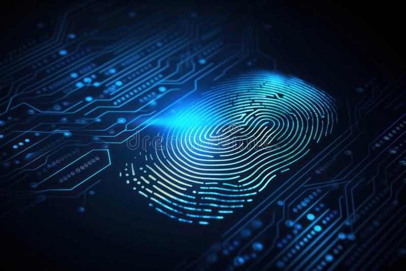 Forensic Fingerprint Scan Technology with LED Light and Unique Pattern ...