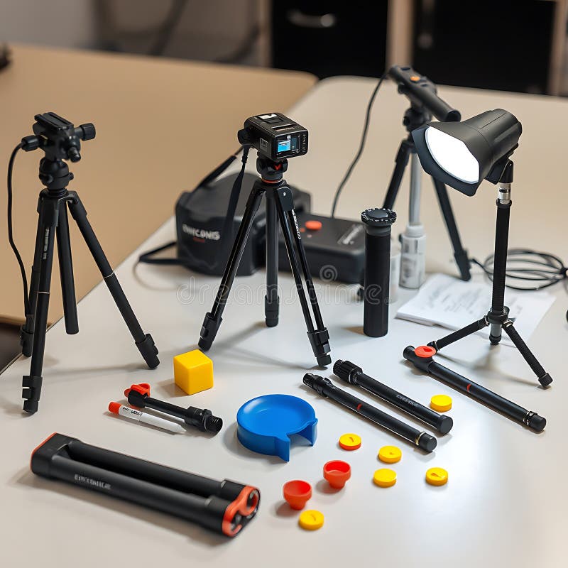 Forensic Photography Tools Including Tripods Light Sources and Evidence ...