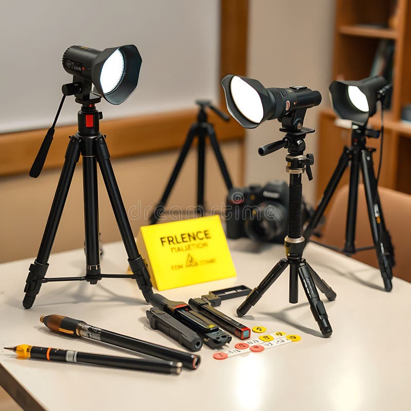 Forensic Photography Tools Including Tripods Light Sources and Evidence ...