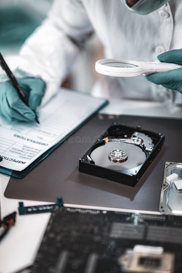 Forensic Science Crime Laboratory Stock Image - Image of coat, people ...