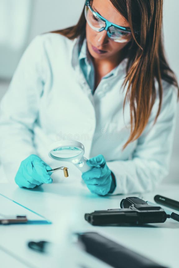 Forensic Science stock image. Image of research, coat - 272733719