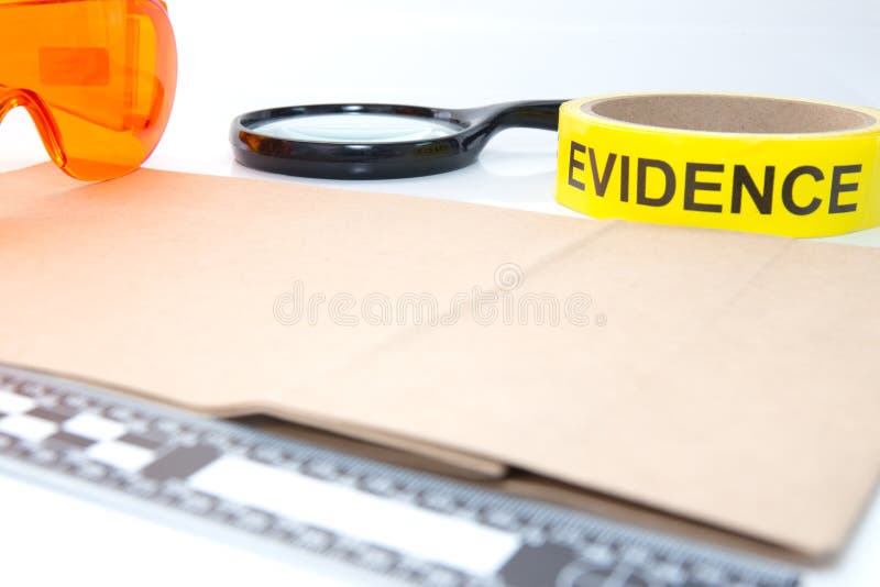 Forensic Tool for Crime Scene Investigation Stock Image - Image of ...