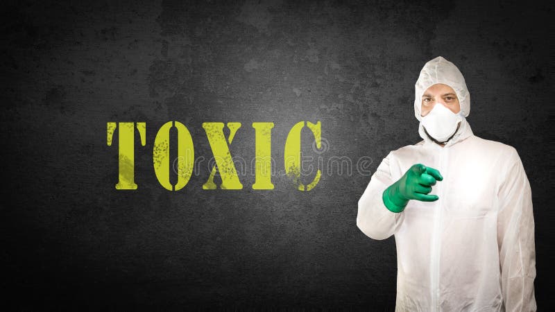 Forensics in Protective Clothing Against Wall Stock Photo - Image of ...