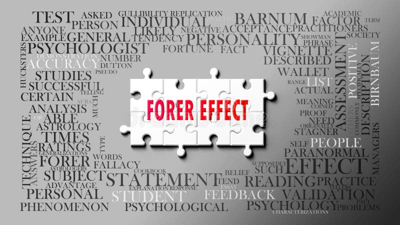 Forer Effect As a Complex Subject, Related To Important Topics ...