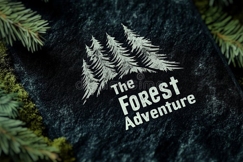 The Forest Adventure Logo, Vector Illustration Style Ai Photo Stock ...