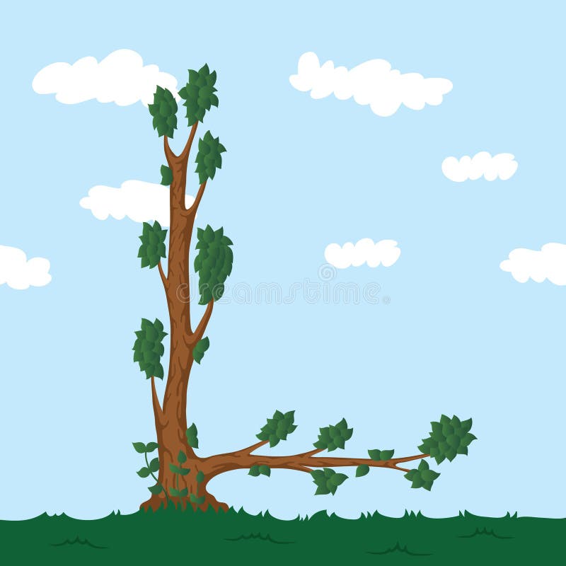 Tree L Symbol Stock Illustrations – 654 Tree L Symbol Stock ...