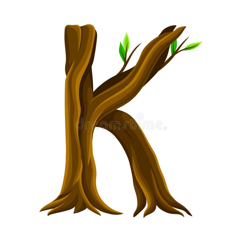 Tree Trunk Font Stock Illustrations – 7,220 Tree Trunk Font Stock ...