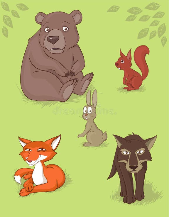 Small Nimble Animals Stock Illustrations – 204 Small Nimble Animals ...