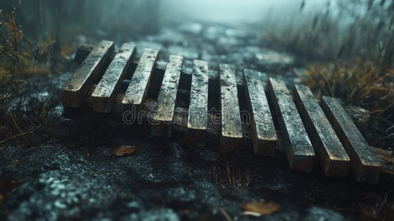 Forest Bench stock photo. Image of calm, tree, nature - 388052120