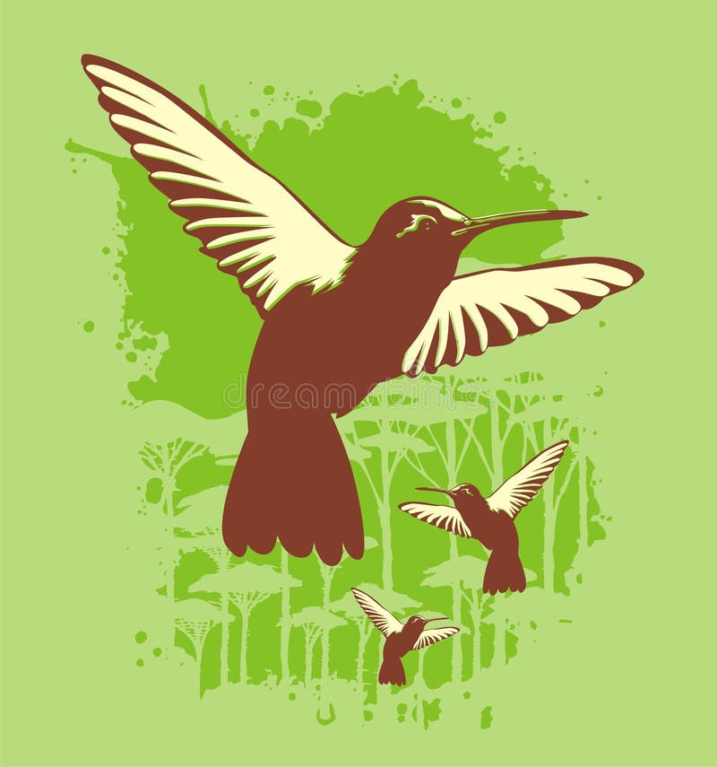 Forest bird stock vector. Illustration of foliage, forest - 12307864