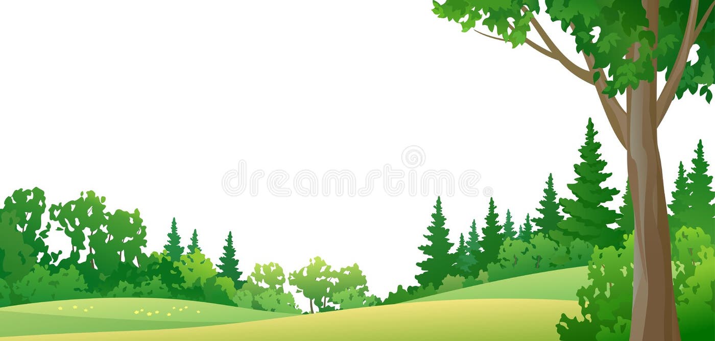 Forest Border Stock Illustrations – 80,287 Forest Border Stock ...