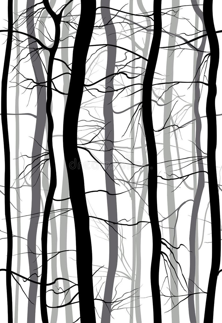 Monochrome Trees Stock Illustrations – 35,962 Monochrome Trees Stock ...