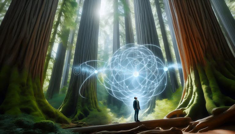 Ancient Forest Breathing Stock Illustrations – 146 Ancient Forest ...