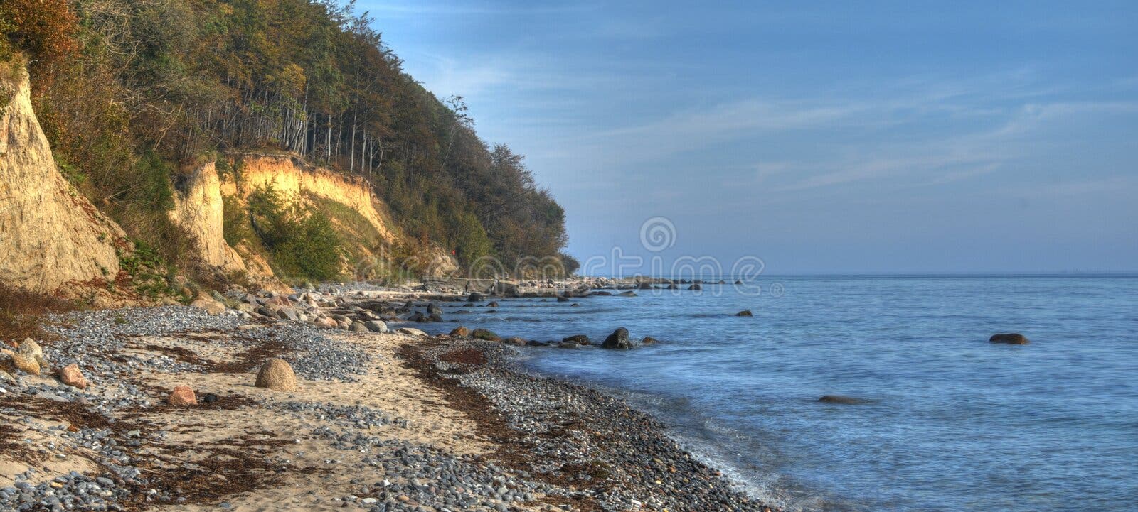 Scarborough Bluffs stock image. Image of erosion, water - 31362927