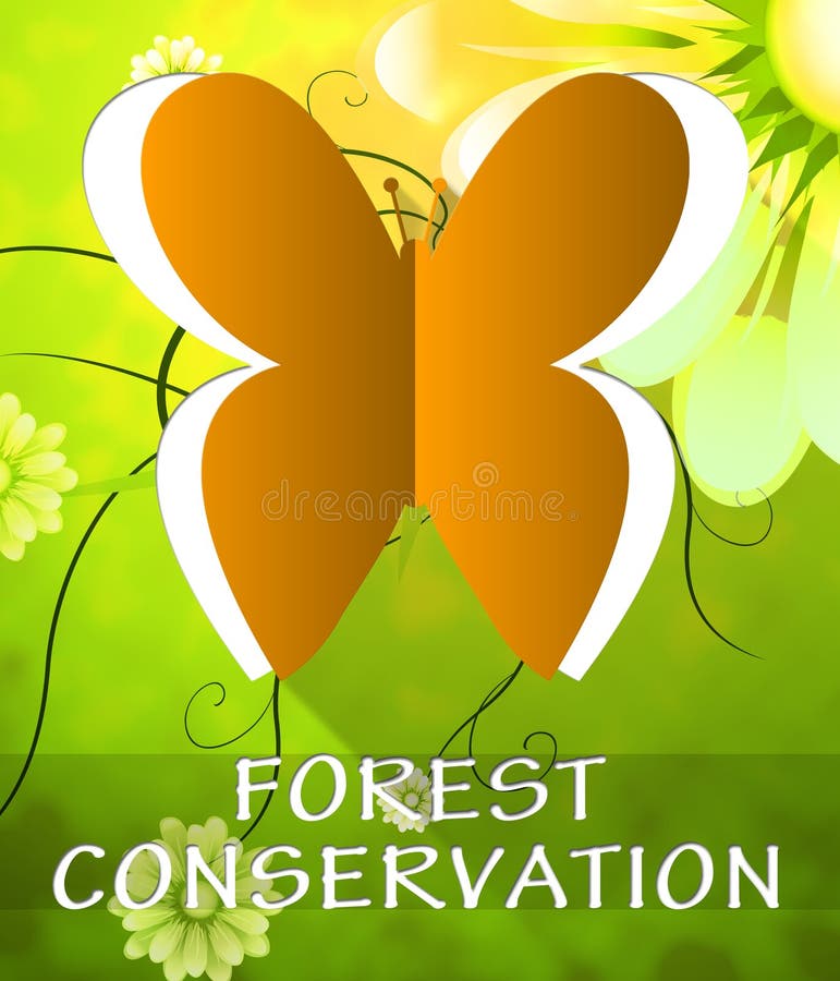 Forest Conservation Logo Design Vector Silhoutte of Broken Tree To ...