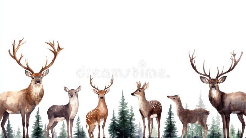 Forest Dwellers of Different Kinds Illustrated in the Distinctive ...