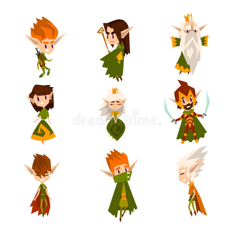 Folklore Elves Stock Illustrations – 235 Folklore Elves Stock ...