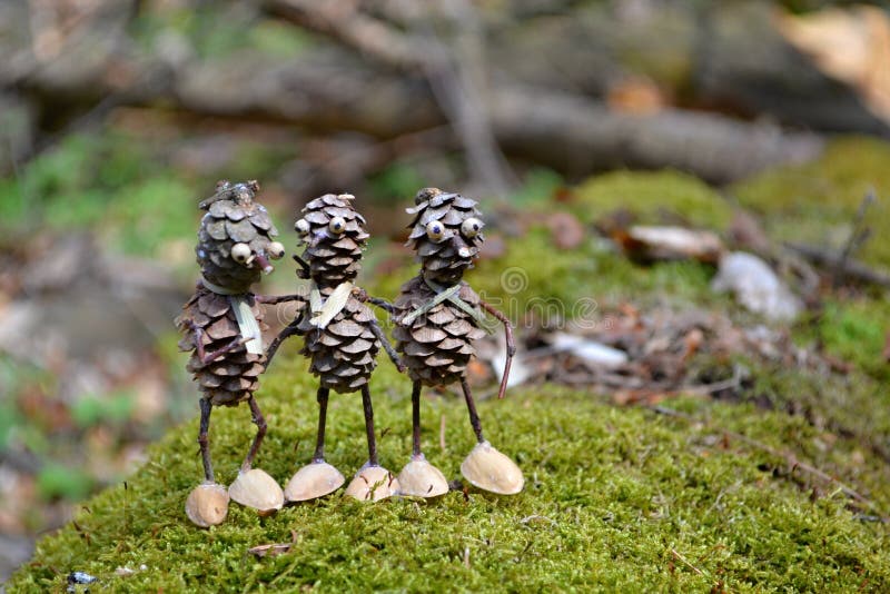 Forest figures stock photo. Image of mushroom, season - 147229694