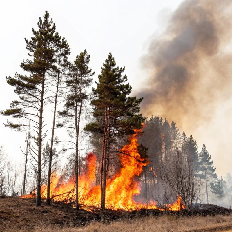 Fire Burning Trees Stock Illustrations – 8,523 Fire Burning Trees Stock ...