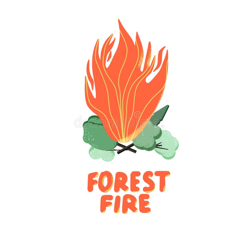 Stop Sign Forest Fire Stock Illustrations – 264 Stop Sign Forest Fire ...