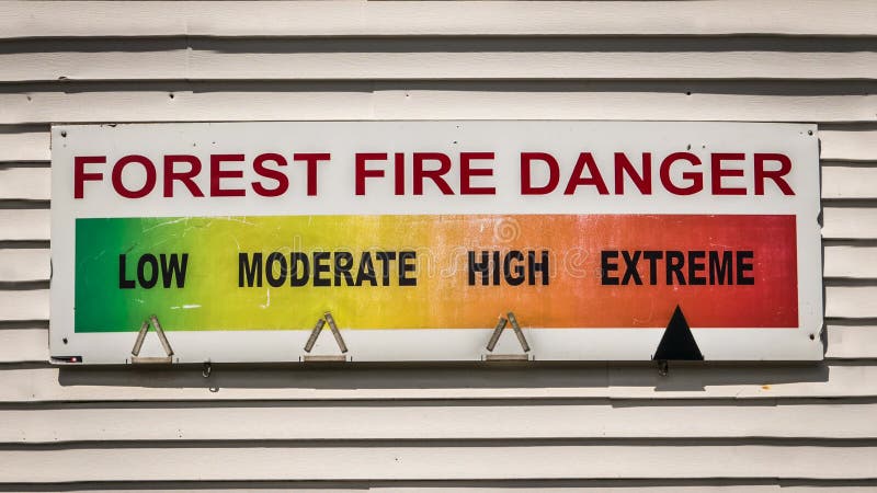 Forest fire warning sign stock photo. Image of prohibition - 17989914