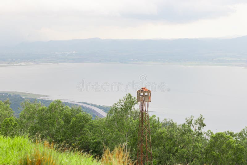 Forest Fire Lookout Tower on the Mountain Stock Image - Image of high ... Forest Fire Lookout Tower on the Mountain Stock Image - Image of high ...
