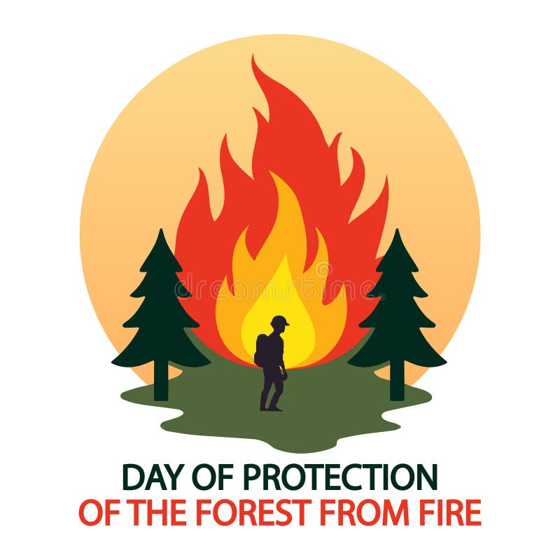 Forest Fire Protection Stock Illustrations – 4,888 Forest Fire ...