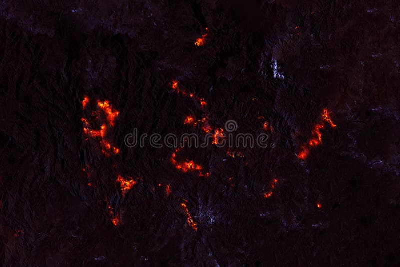 Forest Fires, Disasters from Space. Elements of this Image Furnished by ...