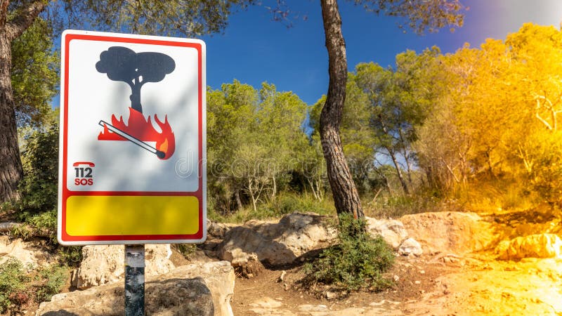 Forest Fires, Warning Board Against Using Fire in Forests, Fire Hazard ...