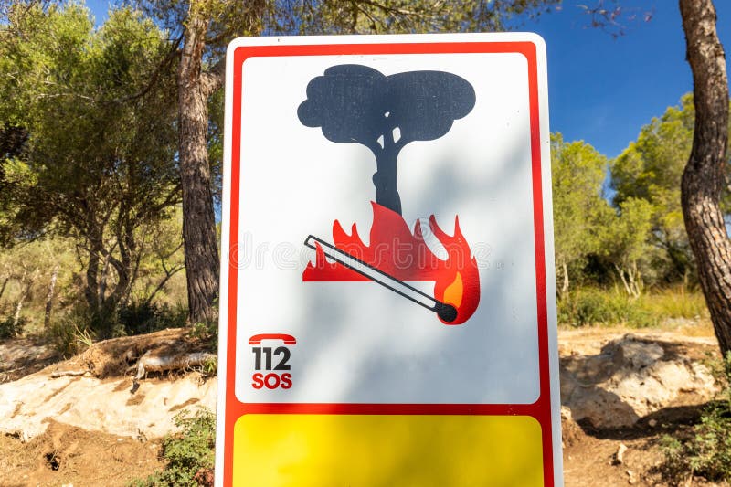 Forest Fires, Warning Board Against Using Fire in Forests, Fire Hazard ...
