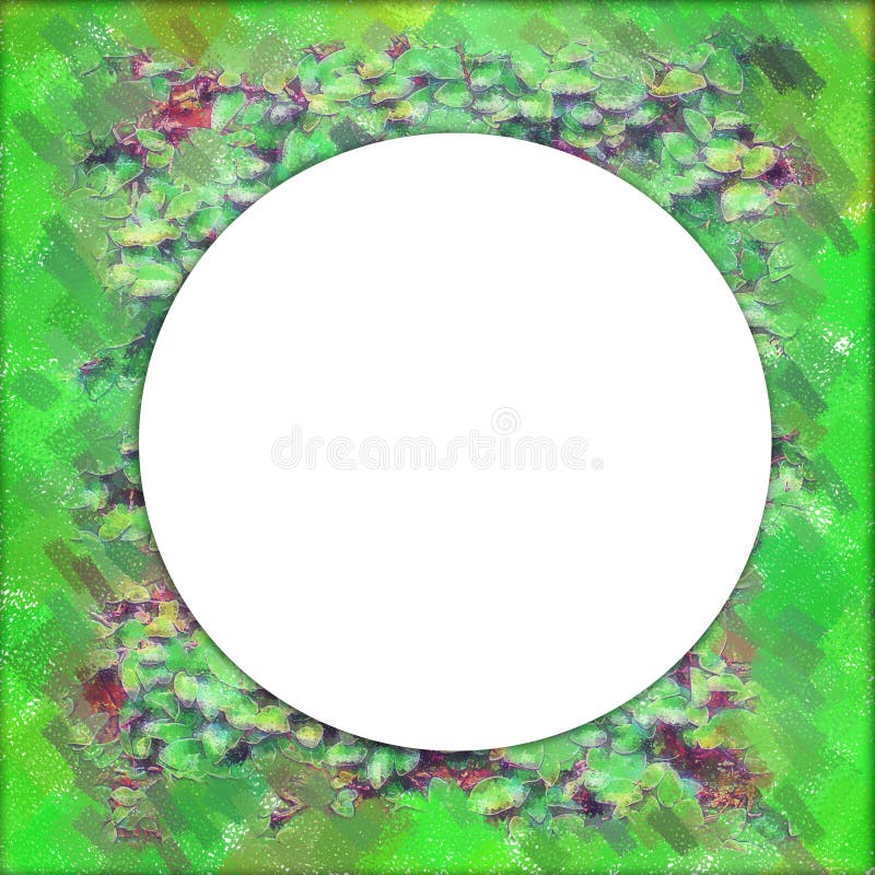 Forest frame circle stock illustration. Illustration of circle - 21602697