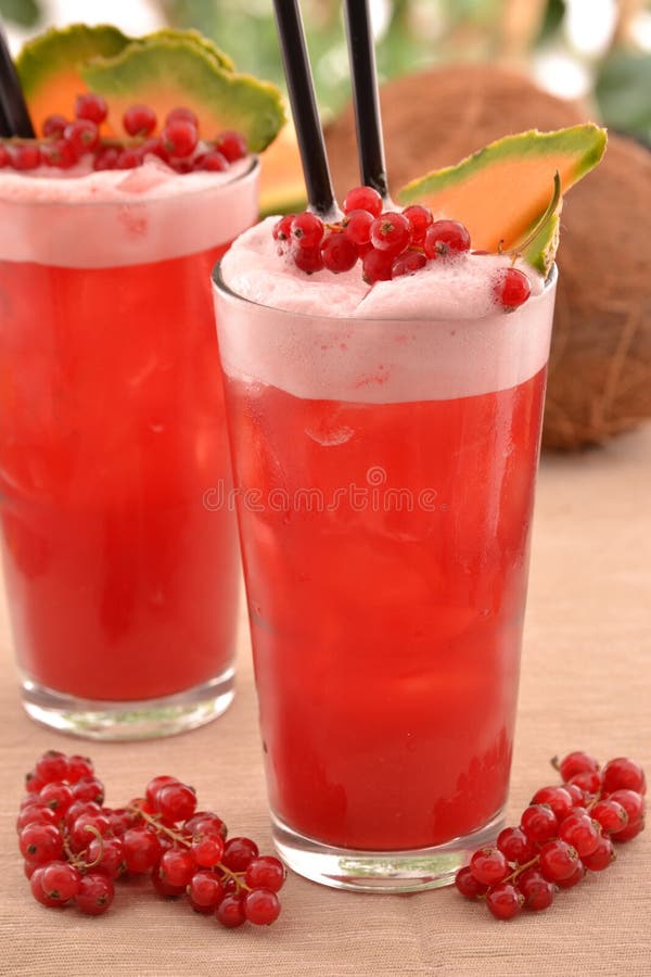 Forest fruit cocktail. stock image. Image of cocktail - 41203327