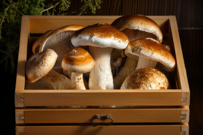 Forest Genetically Modified Mushrooms Box, Safe Edible Fungi, Genetics ...