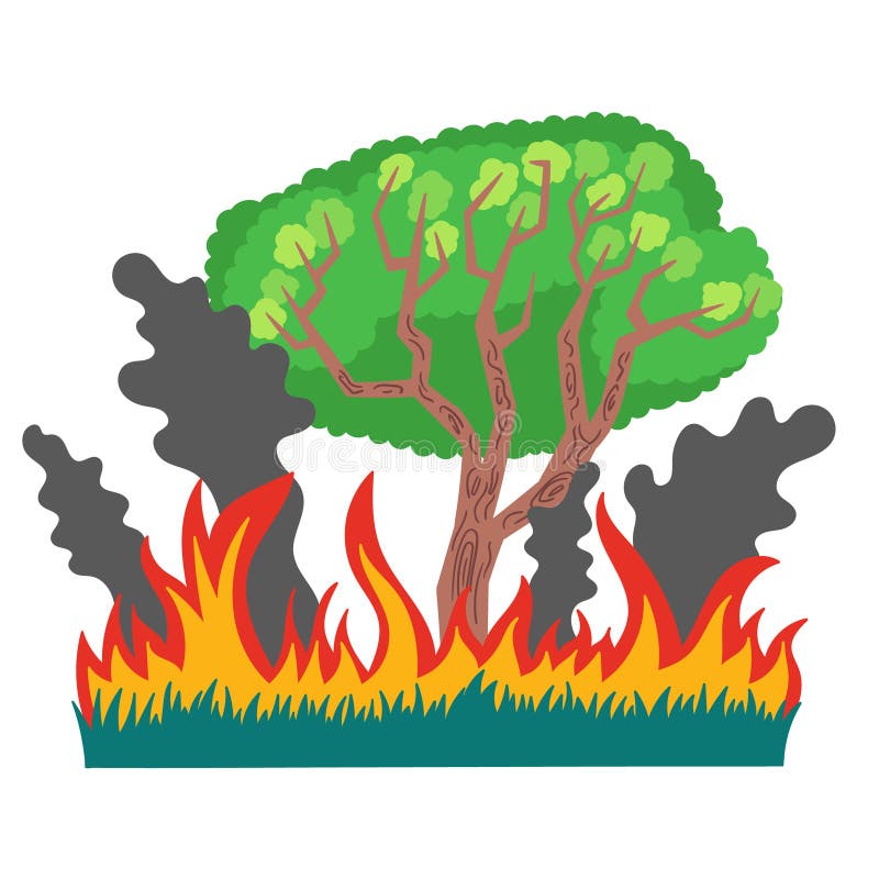 Bush Fires Stock Illustrations – 106 Bush Fires Stock Illustrations ...