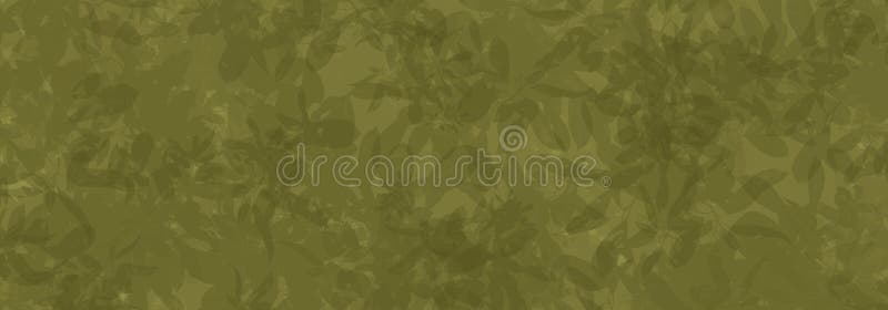 Forest Green Foliage Texture Wide Horizontal Banner, Botanical ...
