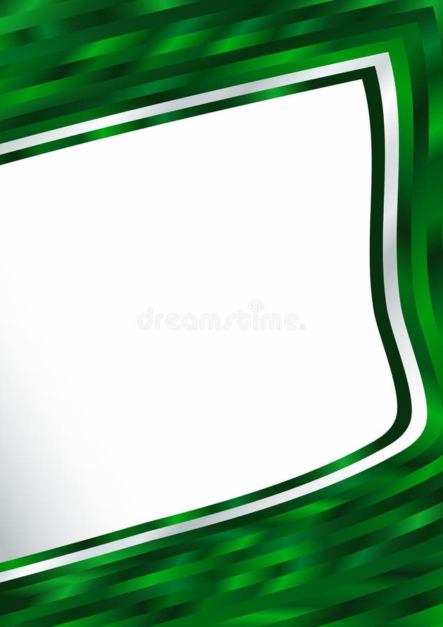 Forest Green Frame Background with Space for Your Text Graphic ...