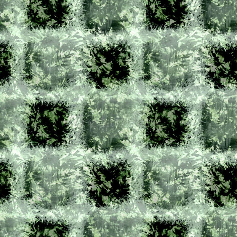 Forest Green Jungle Nature Texture. Seamless Foliage Leaf 2 Tone Design ...