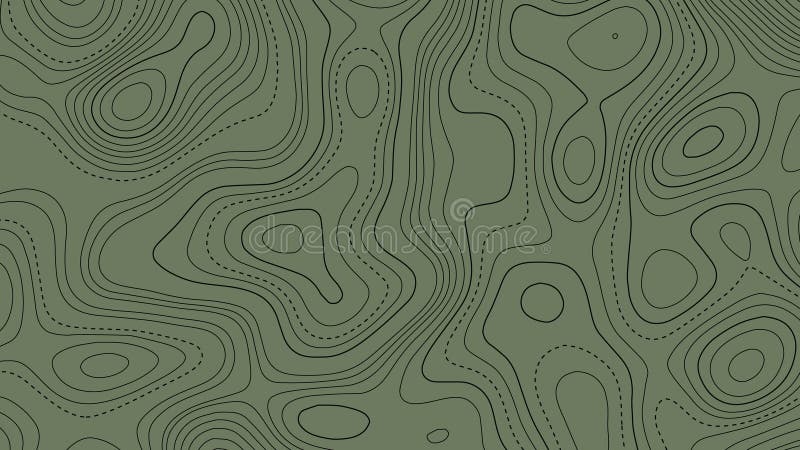 Forest Green Mapping Illustration Background Stock Illustration ...