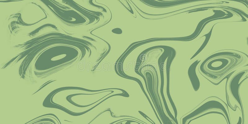 Forest Green and Moss Green, Trendy Green Colors Stock Illustration ...